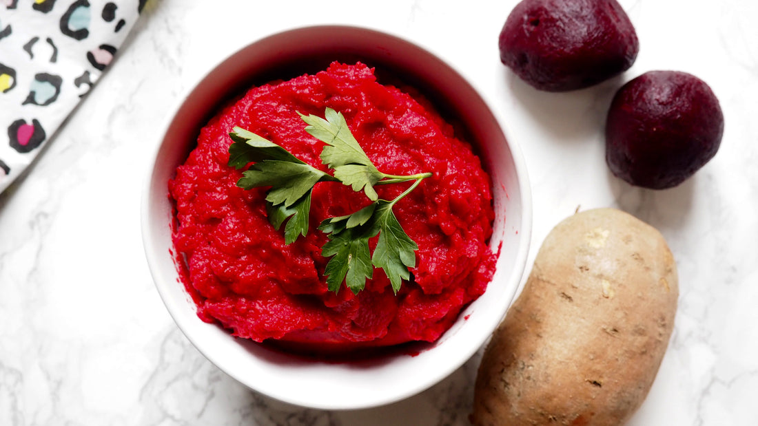 Beetroot and sweet potato mash – Amanda Hamilton