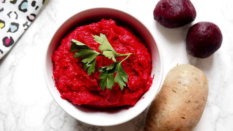 Beetroot and sweet potato mash – Amanda Hamilton